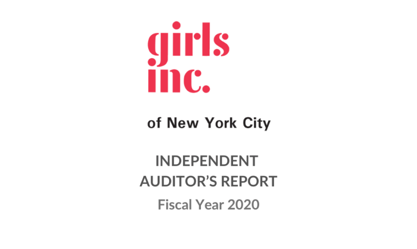 Our Financials | Girls Inc. of NYC